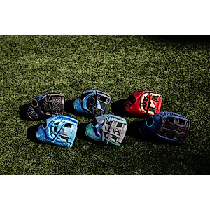 Rawlings | REV1X Baseball Glove | Right Hand Throw | 11.75" - Two-Piece Solid Web | Black