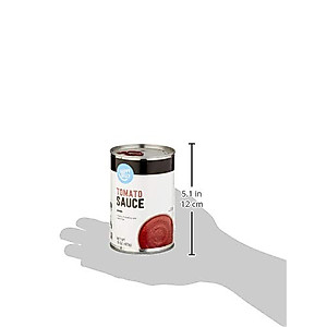 Amazon Brand - Happy Belly Tomato Sauce, 15 Ounce