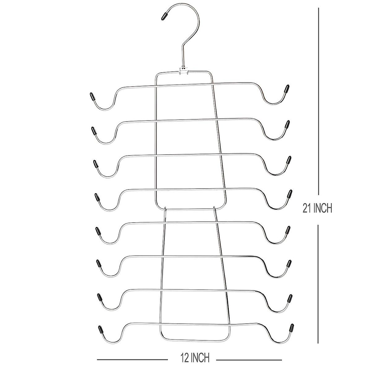 Magicool Cami Hanger Space Saving Hangers Closet Organizer for Tank Top, Cami, Bra, Pajamas, Strappy Dress,Bathing Suit