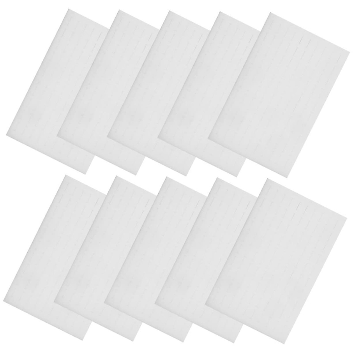 TIDTALEO 10pcs Jewelry Box Pad Velvet Choker Ring Display Holder Drawer Tray Jewelry Display Sponge Pad Ear Stud Holder Ring Foam Insert Jewelry Sponge Insert Holder Jewelry Supply White