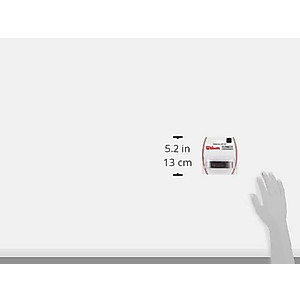 Wilson Sporting Goods Leather Tennis Grip - Black, One Size (WRZ470300)