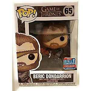 Funko POP! Television: Game of Thrones - Beric Dondarrion with Flame Sword 2018 Fall Convention Shared Exclusive