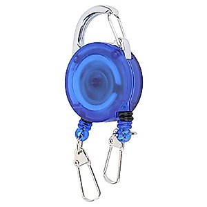 FECAMOS Fly Fishing Anglers Tool, Fly Fishing Tool Retractor Adjustable Portable Nylon Fly Fishing Accessory for Fishing Hiking, Camping
