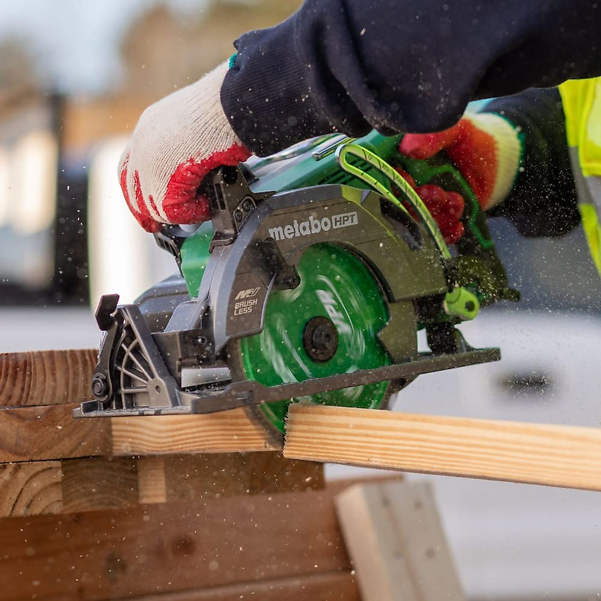 Metabo HPT 36V MultiVolt Rear Handle Circular Saw | C3607DWAQ4