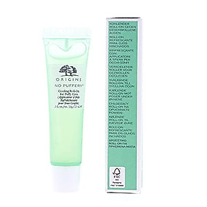 Origins No Puffery Cooling Roll-On for Puffy Eyes, 0.5 Fl Oz, Sensitive Skin, Lavender Musk Scent