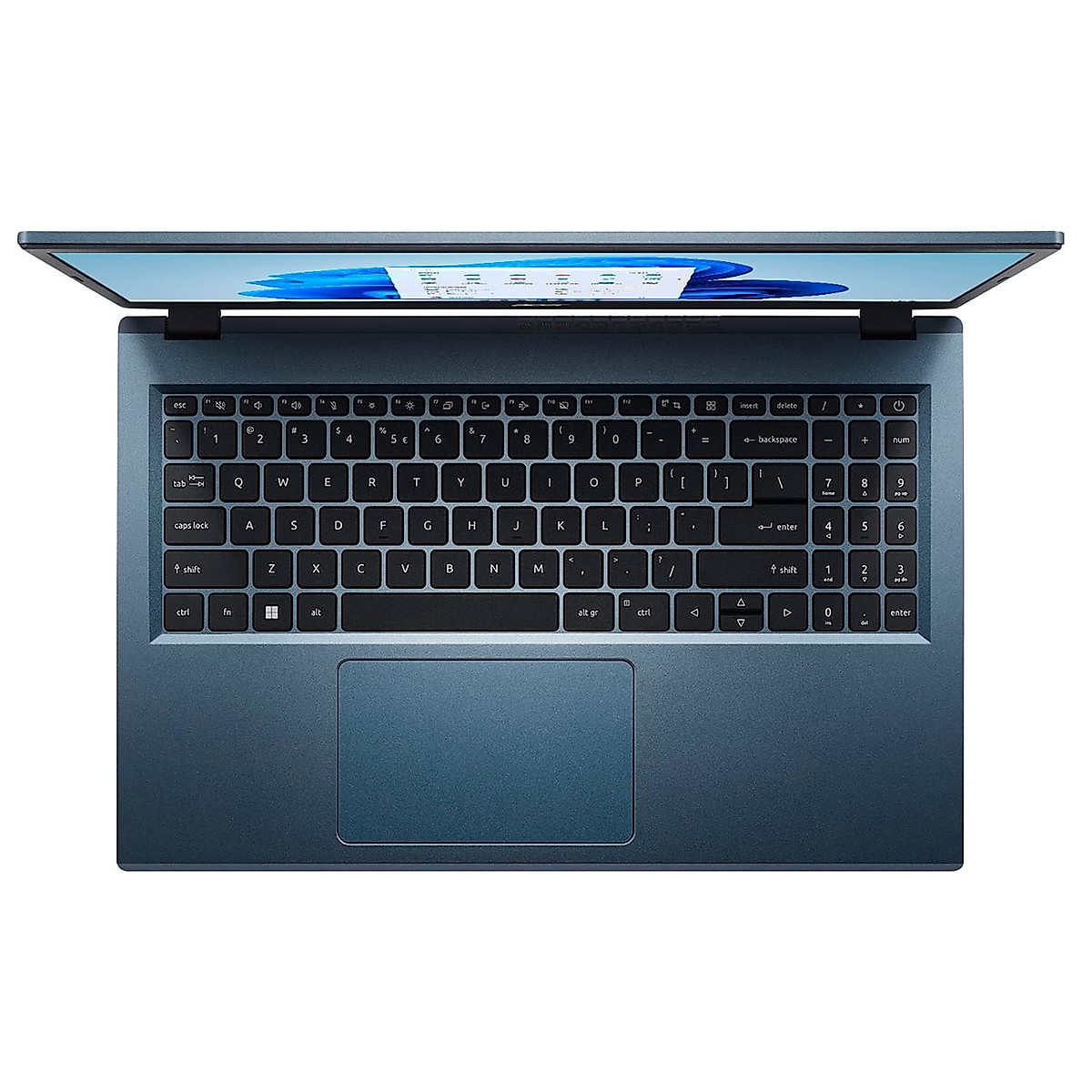 acer Aspire 3 Thin & Light Touch Laptop, 15.6" FHD IPS Touchscreen Display, AMD 4-Core Ryzen 5 7520U (Beat i7-1160G7), 8GB RAM, 512GB PCIe SSD, WiFi 6, Webcam, Keypad, HDMI, Steam Blue, Win 11 Pro