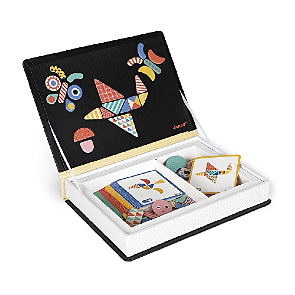 Janod J02720 Moduloform Magneti'Book, Black