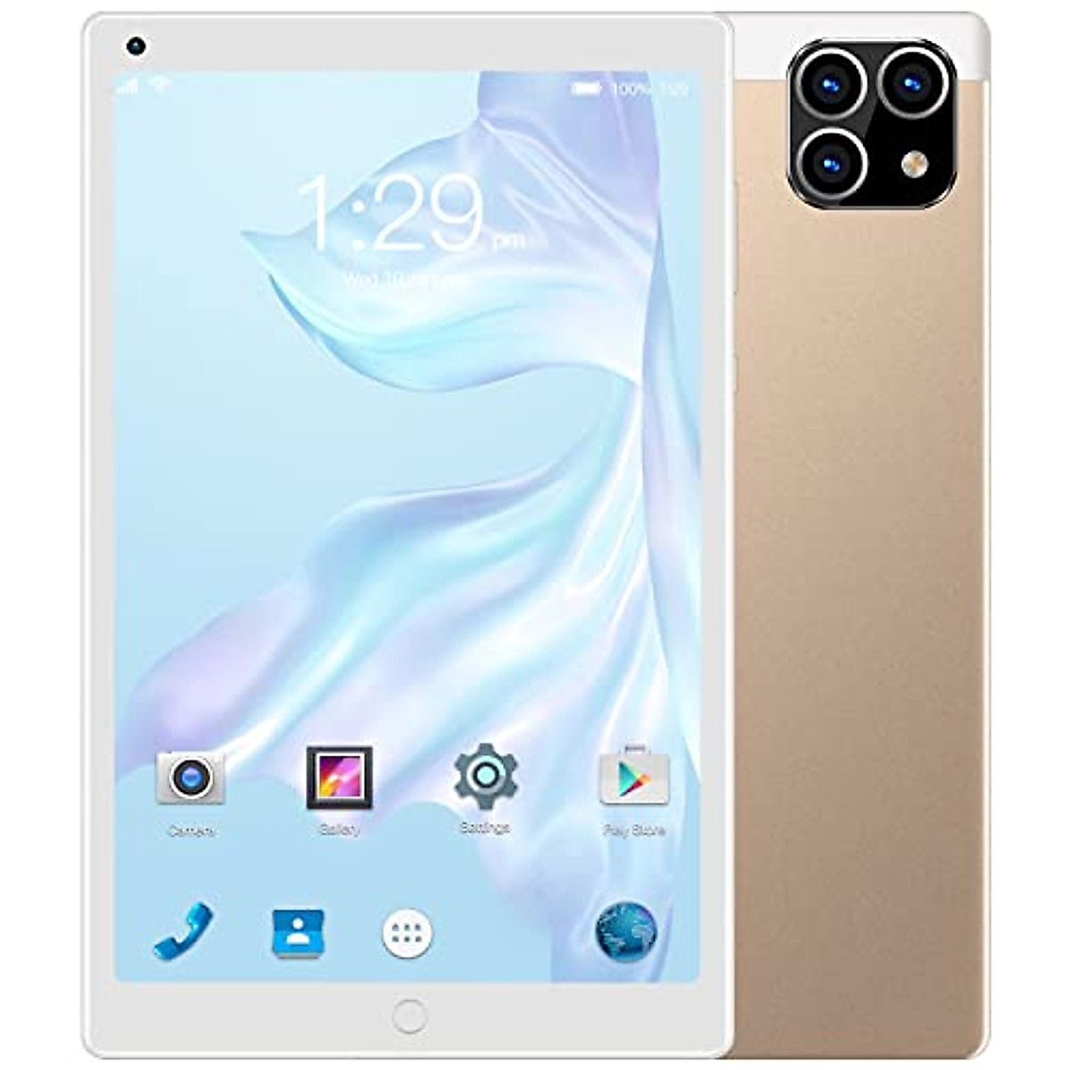 HD Tablet WiFi Bluetooth Android Voice Call Game Tablet,8Inch IPS Display Screen,WiFi,1GB RAM+16GB ROM,4000mAh, Android 5.1 System