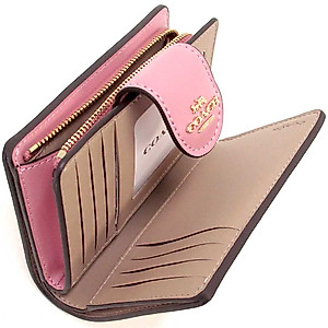 Coach Medium Corner Zip Wallet in Heart Petal Print Style No. C7652