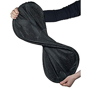 Popup Laundry Hamper (1 & 2 Pack) Foldable Pop-up Mesh Hamper Dirty Clothes Basket with Carry Handles by Simplized