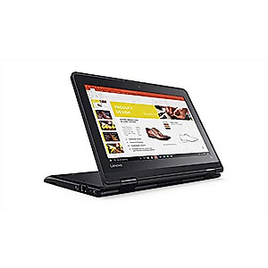 Lenovo Thinkpad Yoga 11e 11.6" Convertible PC Celeron Quad Core 4GB RAM 128GB SSD HD Touchscreen HDMI Webcam Windows 10 Pro (Renewed)