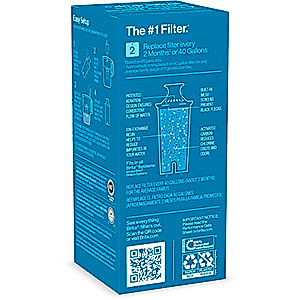 Brita Standard Filter Replacement, White