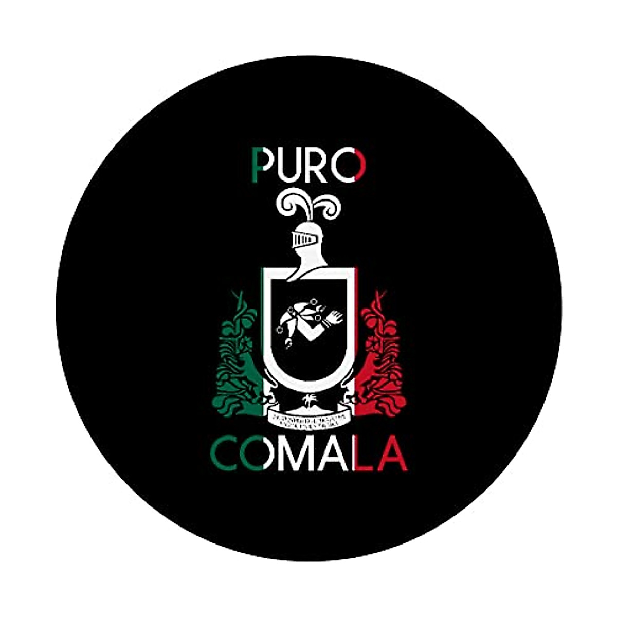 Comala Colima Estado De Mexico Escudo Eagle Aguila PopSockets Swappable PopGrip