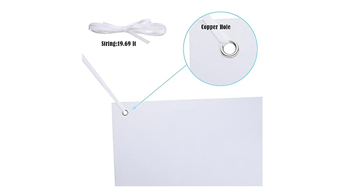 Personalize with 4 Large Blank Outdoor Banners