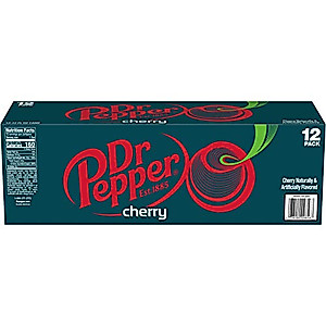 DR PEPPER - CHERRY, 12 OZ, 12 PK
