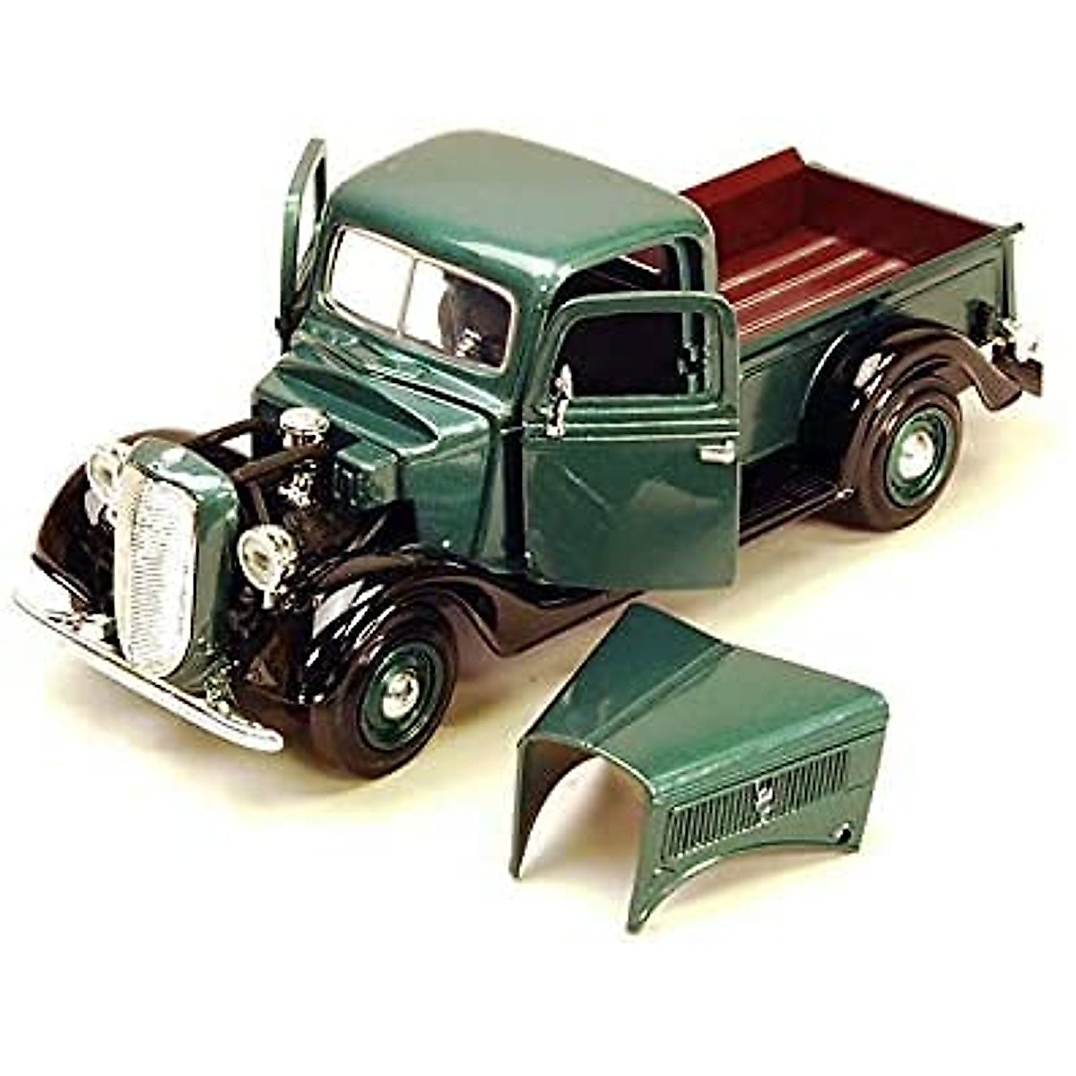 Motormax 1937 Ford Pickup Truck Green 1:24 Diecast Car
