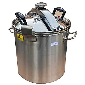 Commercial Pressure cooker 50 qt Quick high pressure cooking Pot Stainless Steellarge capacity explosion-proof Gas stove cooker restaurant hotel