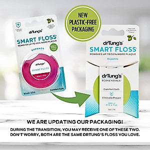 Dr. Tung's Smart Floss, 30 yds, Natural Cardamom Flavor 1 ea Colors May Vary (Pack of 30)