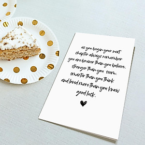 Obbyidk New Chapter Card for Men Women, New Job Card for Coworker, Good Luck Card, Congratulation Card for Graduates, Graduation Card for Child