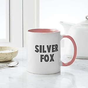 CafePress Silver Fox Mugs Ceramic Coffee Mug, Tea Cup 11 oz