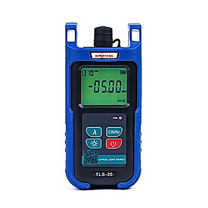 Orientek TPM-35 Optical Power Meter TLS-35 Optical Light Source FC+SC Connector SM/MM/PON OLS (TPM-35 Power Meter)