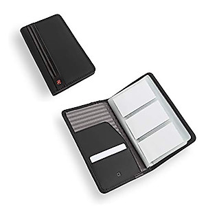 Wenger Luggage Diplomat Personal Card File 156, Black, One Size
