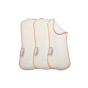 Buttons Hemp/Organic Cotton Diaper Inserts - Daytime - 3 Pack (Small)