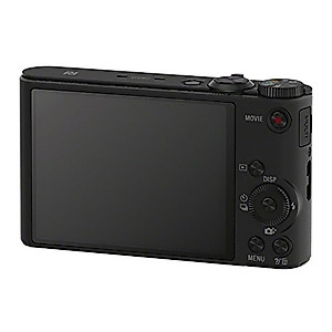 Sony DSCWX350 18 MP Digital Camera (Black) (Renewed)