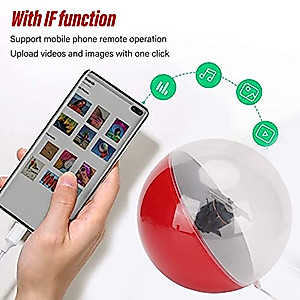 3D Hologram Fan, Holographic Display Air Fan Video Projector,128 Led 5.5inch Diameter Hologram Advertising Fan, for Computer Mobile Phone