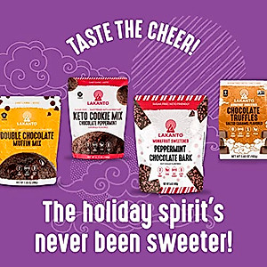 Lakanto Sugar Free Drinking Chocolate - Cold or Hot Cocoa Powder Mix, Shelf Stable Probiotics, Monk Fruit Sweetener, Keto Diet Friendly, Vegan, Dutch Cocoa, Gourmet Taste (Original - 10 oz)