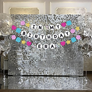 Pre-strung Friendship Bracelet Birthday Banner In My Birthday Era Banner for Singer Birthday Party Decorations