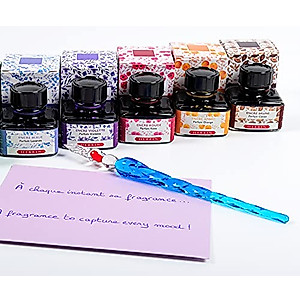 Herbin Georges Lalo 13710T Scented Ink Lavender, 30 ml, 4.90 x 4.90 x 5.20 cm, Violette