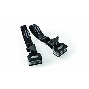Camco RV Awning De-Flapper | Features a 2-Inch Wide Clamp with Soft Grippers, a Durable Nylon Design, and a 13-Inch Strap Length | 2-Pack (42061)