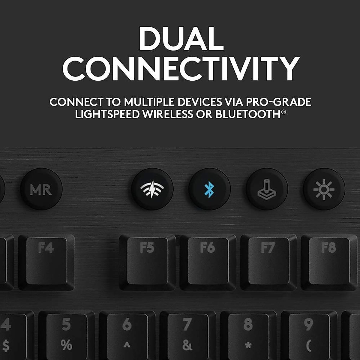 Logitech G915 Wireless Mechanical Gaming Keyboard - Linear (Renewed)
