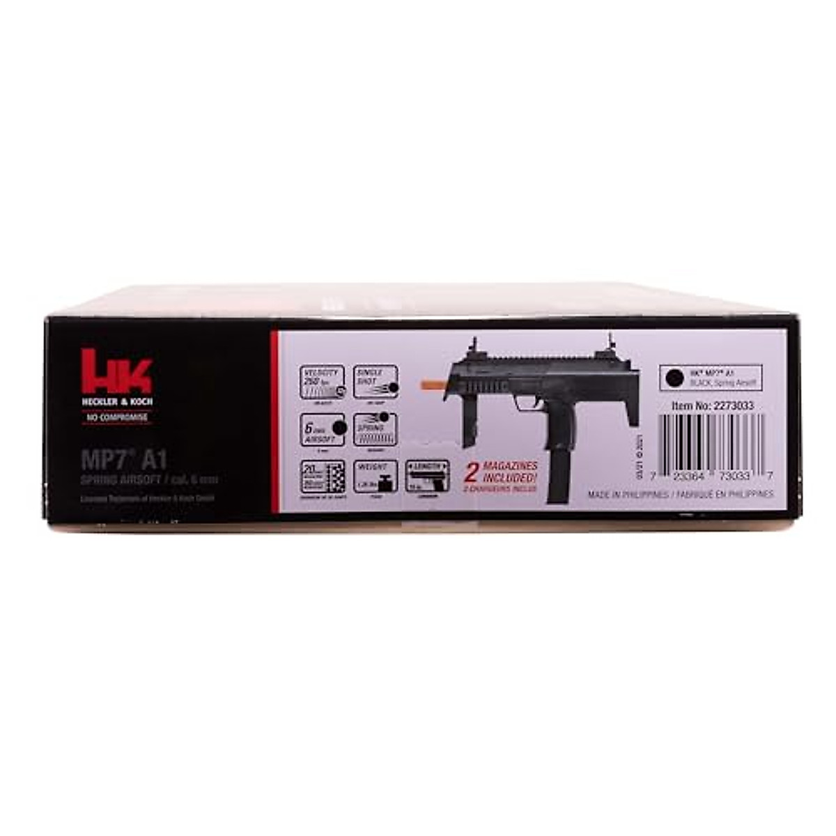Umarex HK Heckler & Koch MP7 A1 Spring Powered 6mm BB Rifle Airsoft Gun