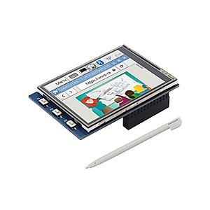 Treedix 2.8 inch TFT LCD Display SPI Interface TFT Resistance Touch Screen Color Screen with Touch Pan Compatible with Raspberry Pi 4B /3B+