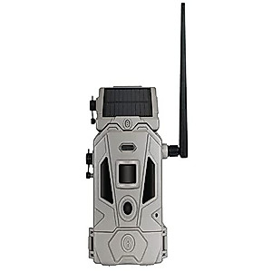 Bushnell CelluCORE 20 Solar Trail Camera, Low Glow Hunting Game Camera with Detachable Solar Panel