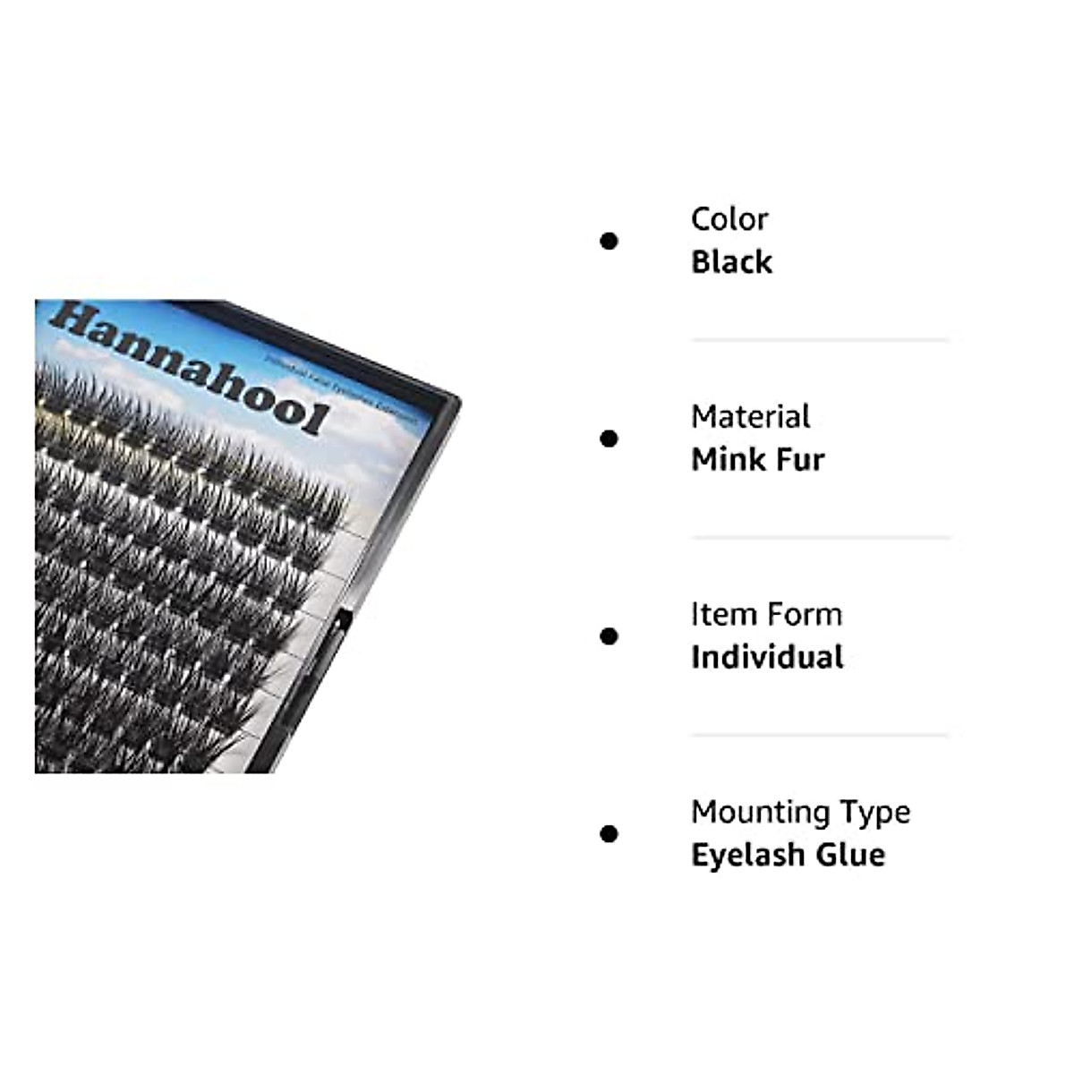 Hannahool 120pcs D Curl Individual Wide Stem Cluster DIY Eye Lashes Extensions Mixed 10-12-14-16mm/14-16-18mm/12-14-16mm Makeup Dramatic Volume Lashes (mixed 14-16-18mm)