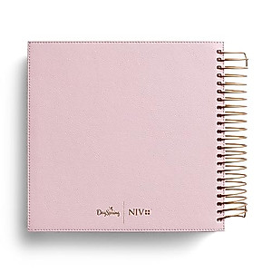 Illustrating Bible NIV - Spiral Bound Bible Journal, Pink
