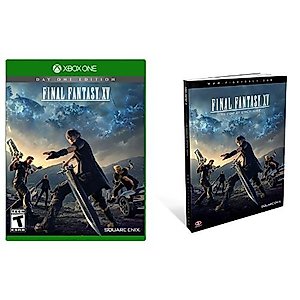Final Fantasy XV - game and strategy guide bundle - Xbox One