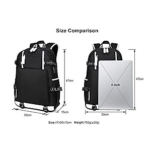 Tuklye NASA,Space Agency，astronaut，teenagers, school bags, men and women, backpacks，16 inches