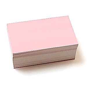 RXBC2011 Thank you for your order Card Thank you Cards Package Insert for online business Pack of 100 pink
