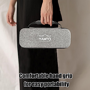 YAMTO Hard Shell Portable Printer Carrying Case fits for Jadens/Munbyn ITP01 Wireless Portable Printer,Shockproof Travel-Ready Storage Bag to Organize The Portable Thermal Printers and Accessories