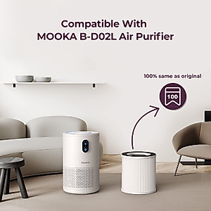 Official H13 Replacement Filter for B-D02L Air Purifiers