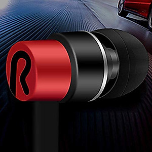 schicj133mm Sell Well Business Style Portable Dual Unit Universal 3.5mm in-Ear Stereo Earbuds,Waterproof Earphone Headphone with Mic for Cellphone,for Workout, Running, Jogging Green