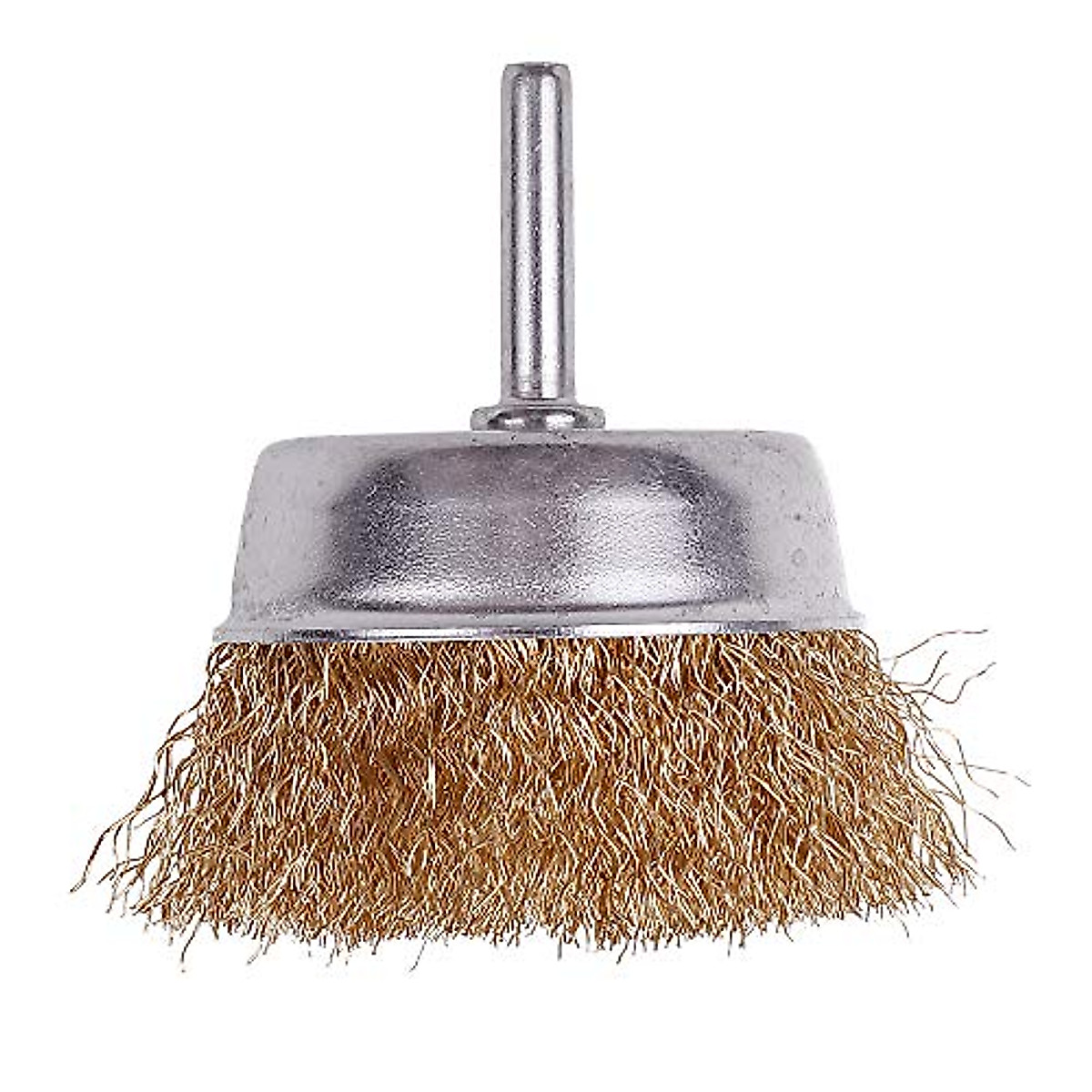 Rocaris 6 Pack Wire Wheels Brush, 3 Inch Knotted and Plated Crimped and 1-Inch Carbon Knot Wire End Brush, Cup Wire Wheels Brush Set Perfect For Removal of Rust/Corrosion/Paint