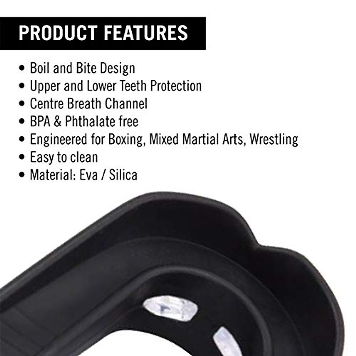 Everlast 4410BE Double Mouthguard Black