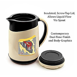 Milton Viva Tuff 500ml Tea,Coffee and Water Jug vacuum-insulated steel flask