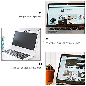 SOLUSTRE 18 Pcs Camera Cover Laptop Camera Protector Webcam Cover Slide Camera Slide Camera Adhesive Webcam Cover Tablet Protector Webcam Slide Cover abs Slider Computer