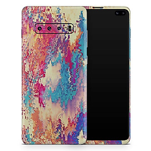 DesignSkinz Liquid Abstract Paint Remix V80 Protective Vinyl Decal Wrap Skin Cover Compatible with The Samsung Galaxy S20 (Screen Trim & Back Glass Skin)